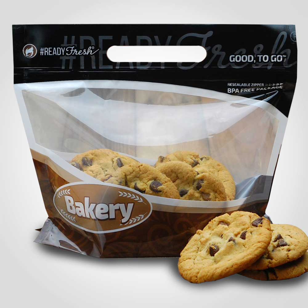 Medium Cookie Pouch with Handle - READYFresh | Bakery Bags