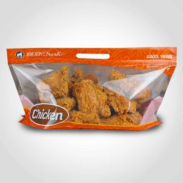 Deli Bags | Fried Chicken Bags 12-Piece with Handle - 250pk