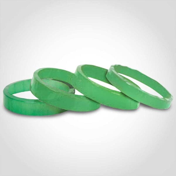 Shrink Bands for Food Containers | Shrink Bands 4.5 inch Green
