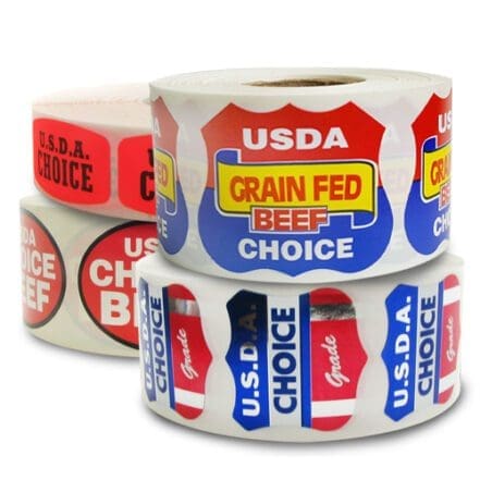 Meat Labels and Stickers for butcher meat products - Brenmar