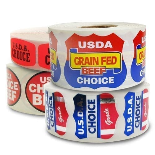 Meat Labels and Stickers for butcher meat products - Brenmar