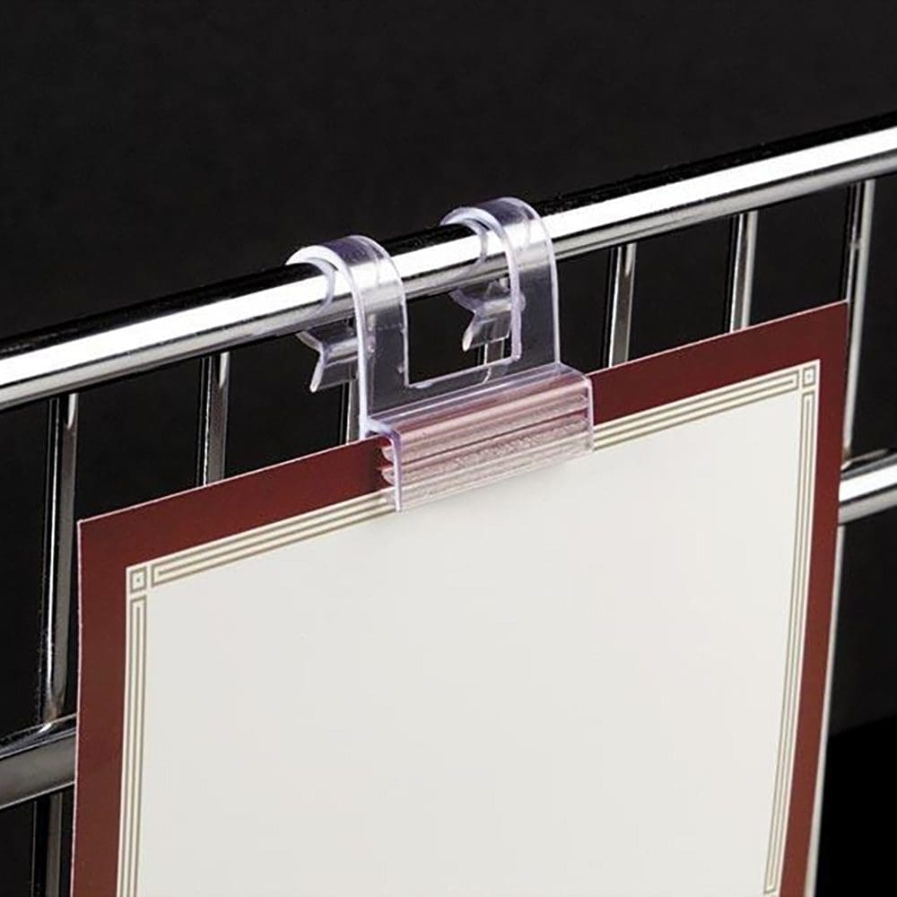 Wire Sign Holder for Wire Displays – SuperGrip® | Sign Clips