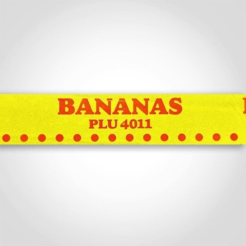 Bananas Tape PLU 4011 | Produce Tape