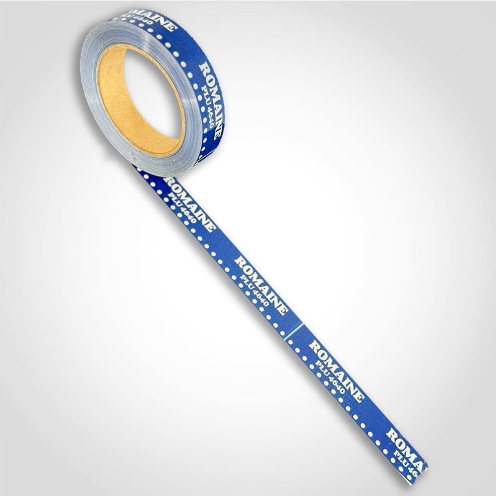 Produce Bag Tape |Romaine Lettuce Tape with PLU 4640 | Produce Tape