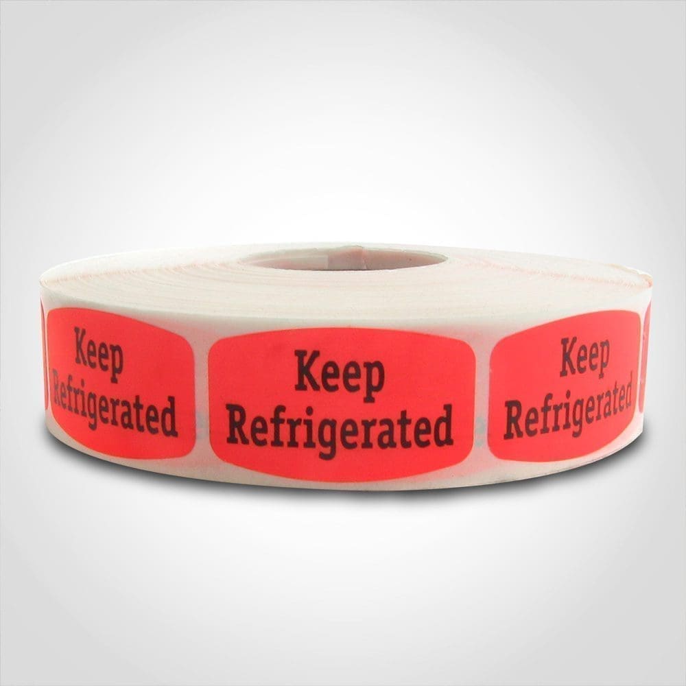 Keep Refrigerated Label - 1000 stickers | Butcher Labels