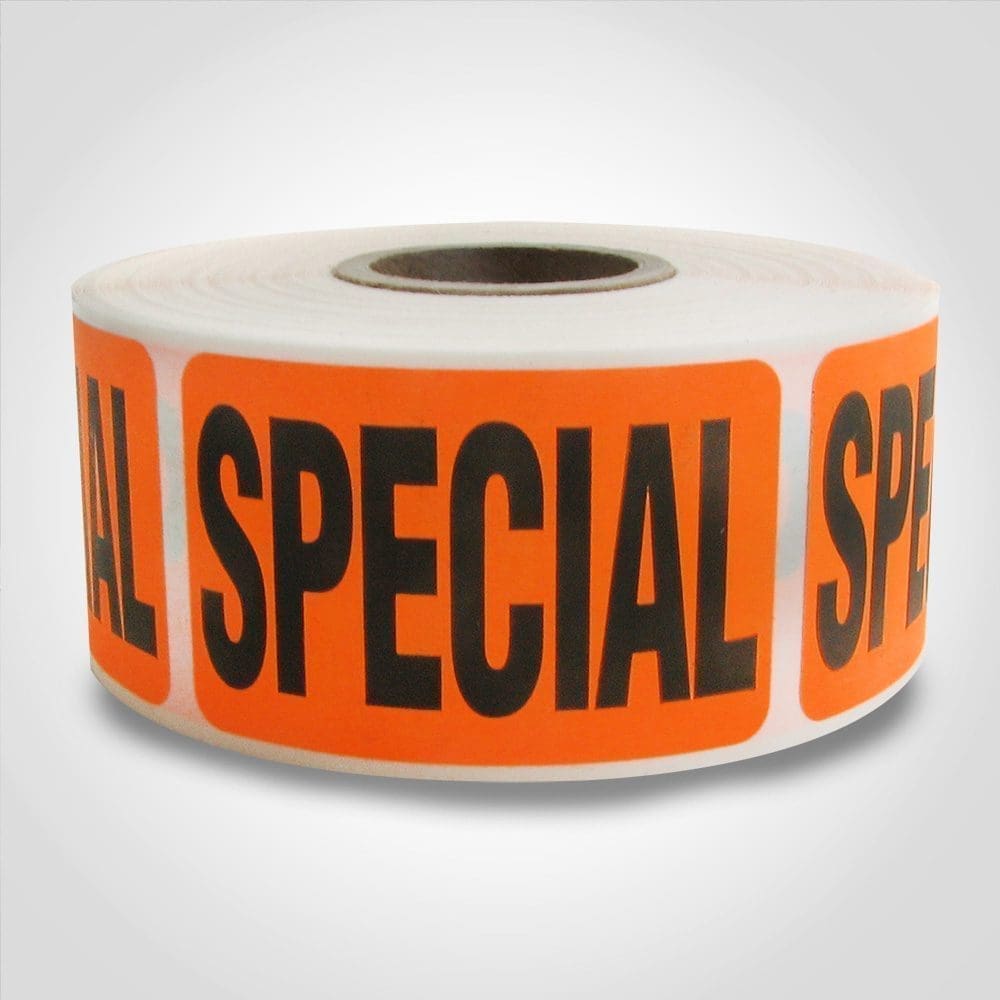 Special Label Stickers – Large Rectangle Stickers | Roll of 500
