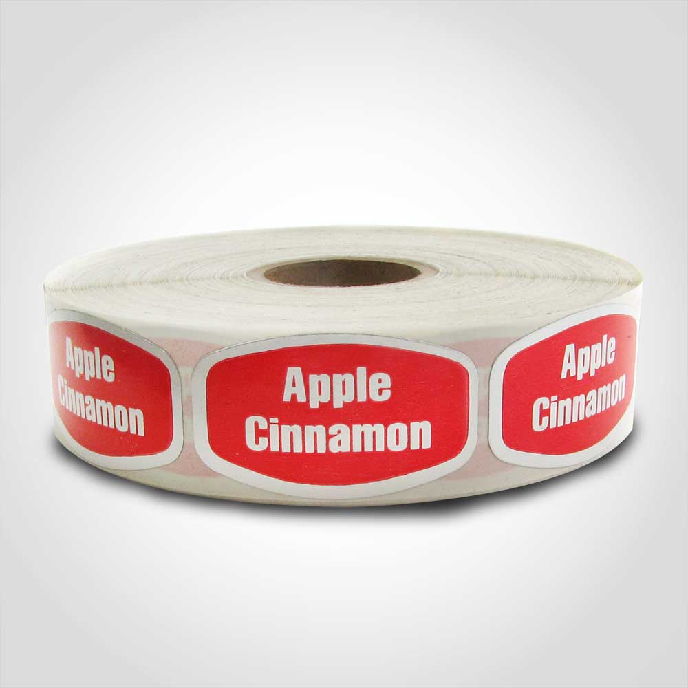 Apple Cinnamon Label - 1000 Stickers | Bakery Labels