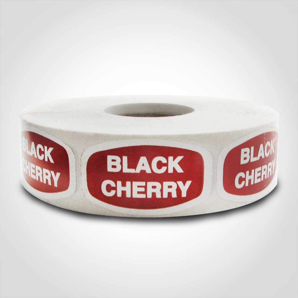 Black Cherry Label - 1000 Stickers | Bakery Labels