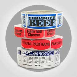 Deli Labels for Meats, Cheeses, Salads and Sandwiches