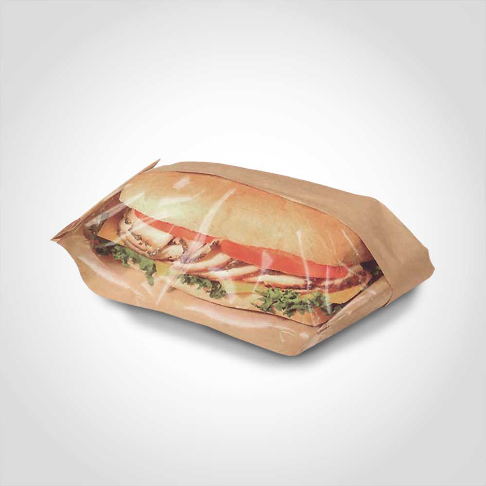 Dubl View Extra Large Sandwich Bag - 500pk | Deli Bags