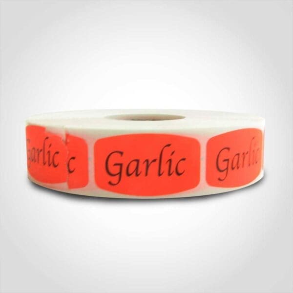 Garlic Label | 1000 Stickers - Brenmarco.com