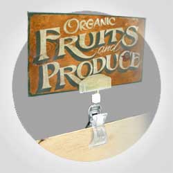 Sign Clips and Sign Shelf Holders - Brenmarco.com