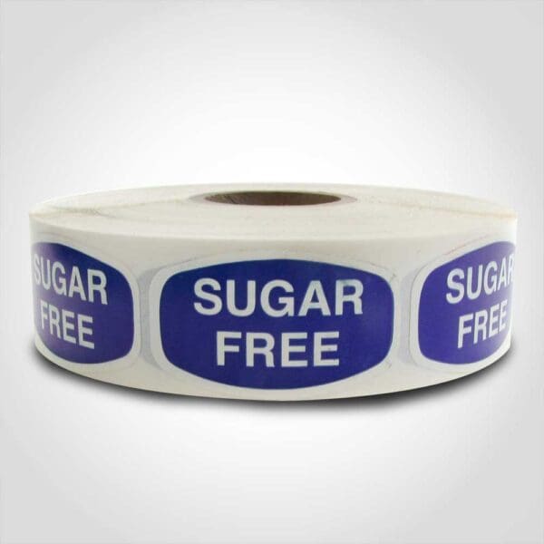 Sugar Free Labels | 1000 stickers - Brenmarco.com
