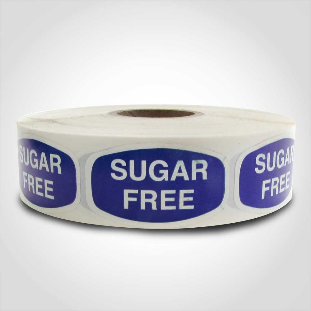Sugar Free Labels - 1000 Stickers | Bakery Labels