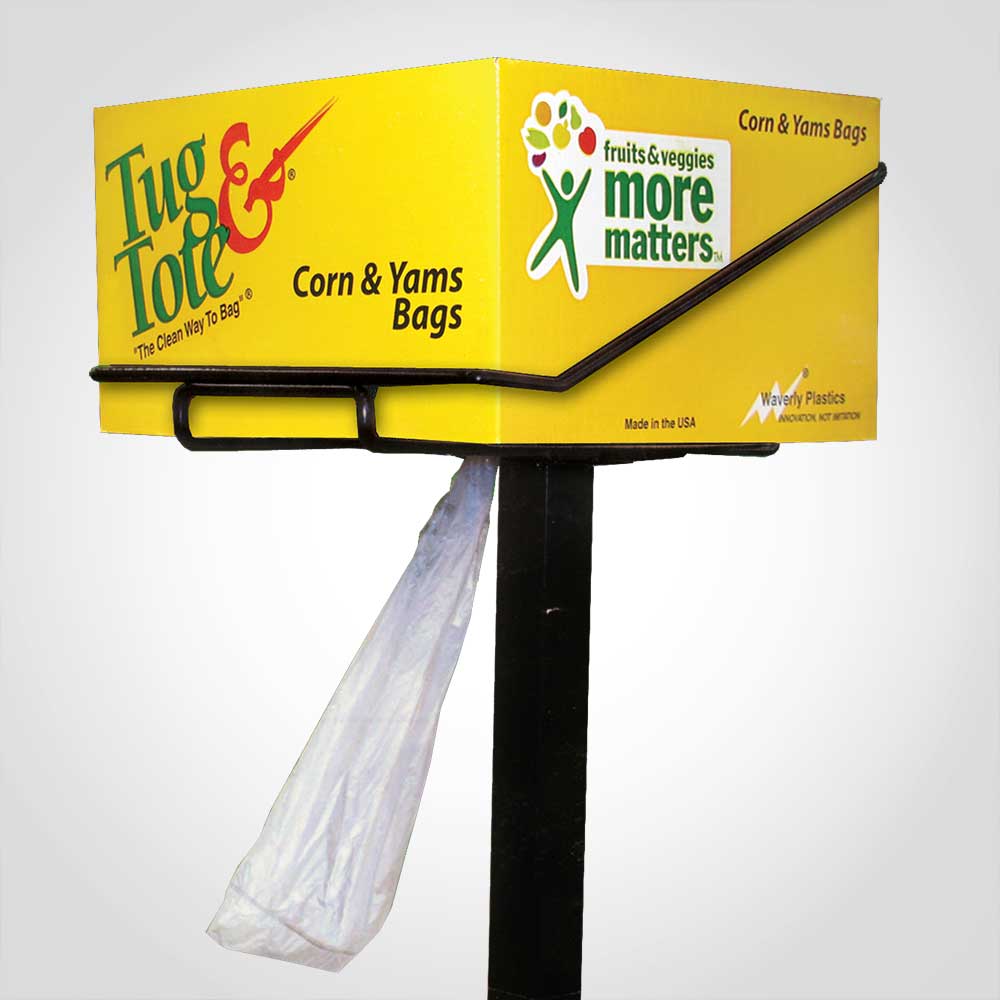 TUG-&-TOTE Corn and Yams Produce Bag - 1800/case