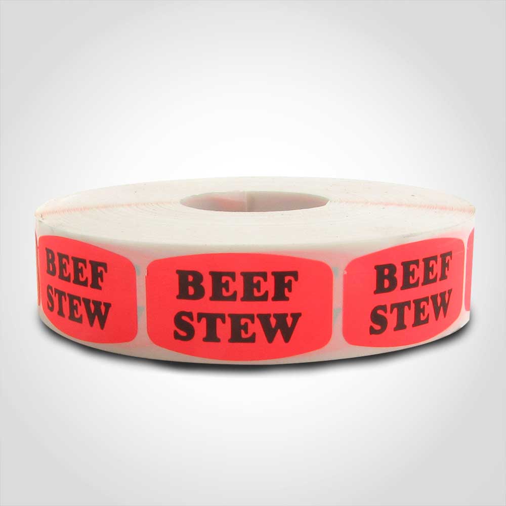 Beef Stew Label - 1000 Stickers | Butcher Labels