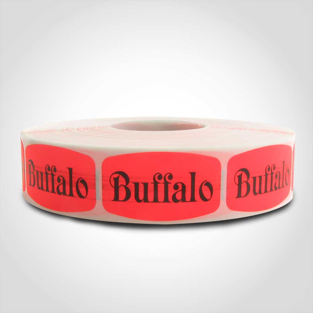 Buffalo Label - 1000 Stickers | Butcher Labels