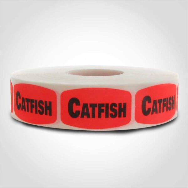 Catfish Labels | 1000 Stickers - Brenmarco.com