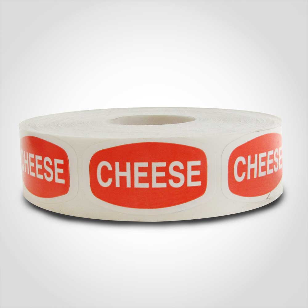 Cheese Labels – 1,000 Stickers per Roll | Brenmarco