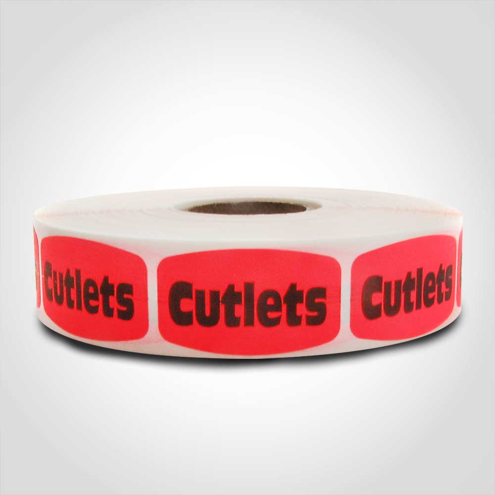 Cutlets Label - 1000 Stickers | Butcher Labels