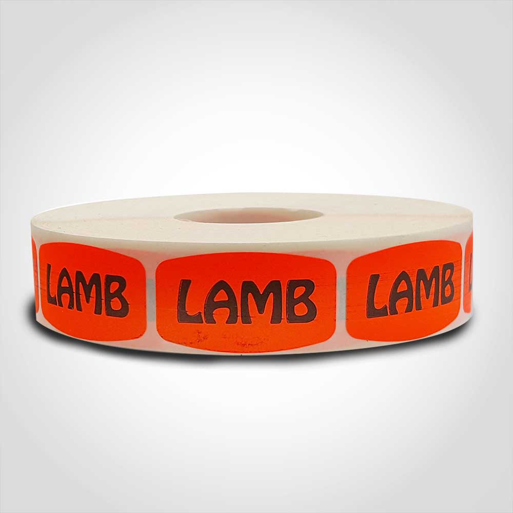 Lamb Labels - 1000 Stickers | Butcher Labels