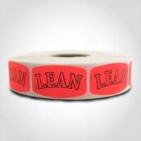 Lean Labels | 1000 Stickers - Brenmarco.com
