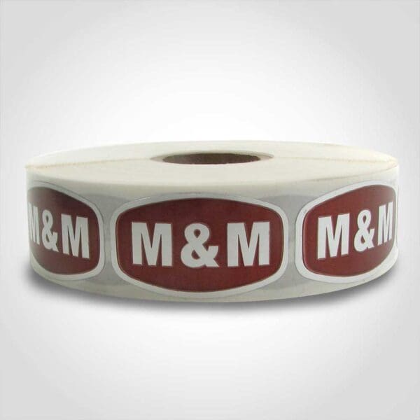 M and M Label, Bakery Flavor Sticker - 1000/roll