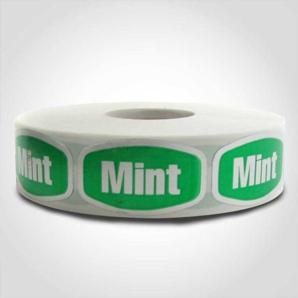 Mint Label, Bakery Flavor Sticker - 1000/roll