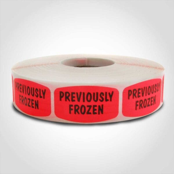 Previously Frozen Labels | 1000 Stickers - Brenmarco.com