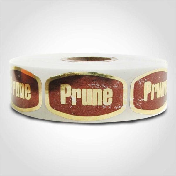 Prune Labels | 1000 Stickers - Brenmarco.com
