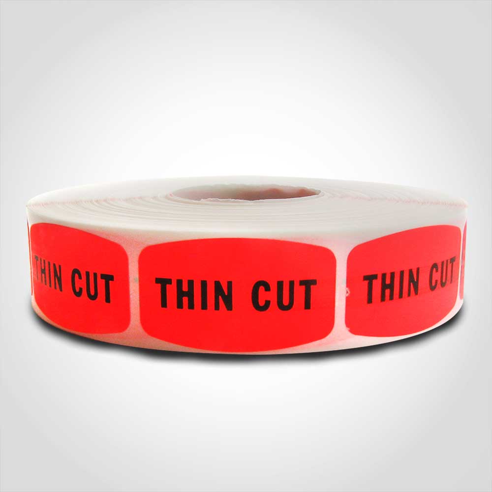 Thin Cut Label - 1000 Stickers | Butcher Labels