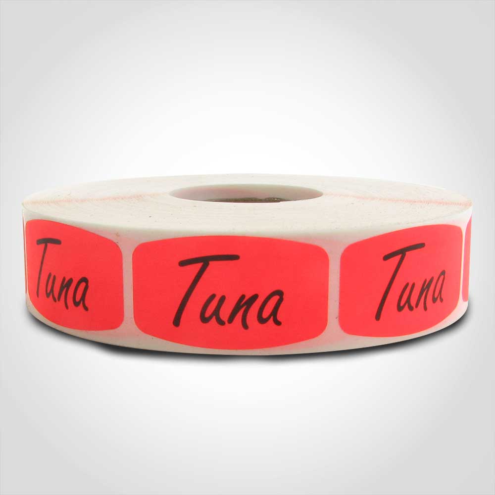 Tuna Labels - 1000 Stickers | Deli Labels