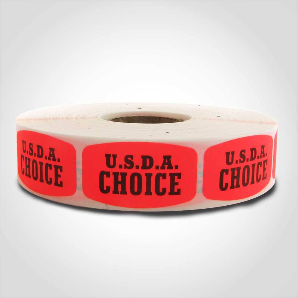 USDA Choice Label - 1000 Stickers | Butcher Labels
