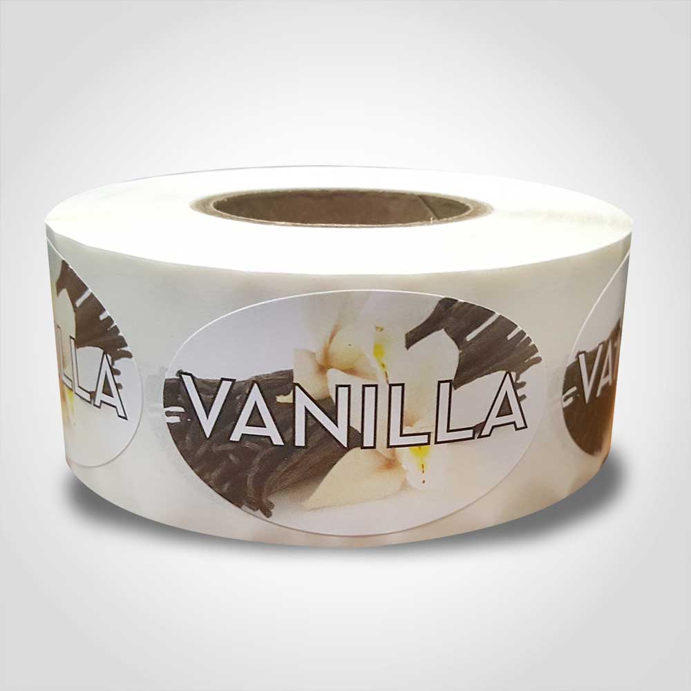 Vanilla Label – 500 Bakery Stickers for Cakes, Cupcakes & Pastry