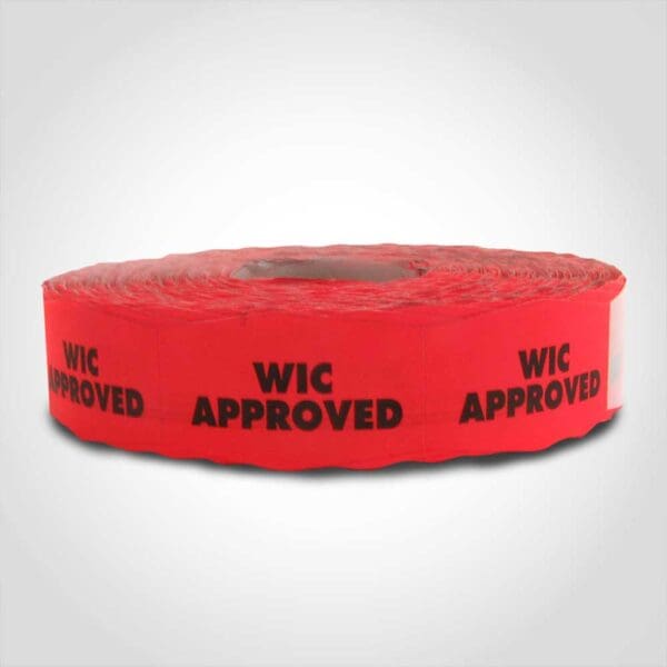Wic Approved Labels | 1000 stickers - Brenmarco.com