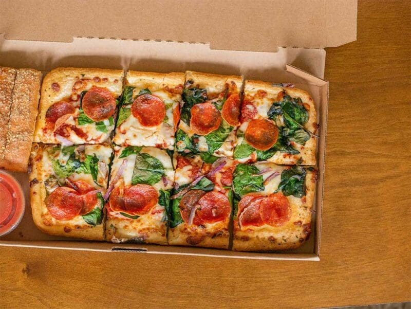 Flatbread Pizza Box | Kraft - 100 Pack