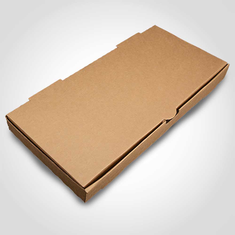 Flatbread Kraft Pizza Box - 100/case | Pizza Box