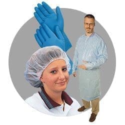 Food Safety Gloves | Food Service Aprons & Hair Caps