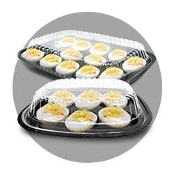 Deviled Egg Trays | Disposable Egg Catering Trays