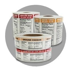 Meat Labels and Stickers for butcher meat products - Brenmar