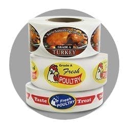 Chicken Labels: Poultry Identification Labels for Cuts of Chicken