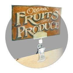 Sign Clips & Sign Holders for Retail Shelving | Brenmar