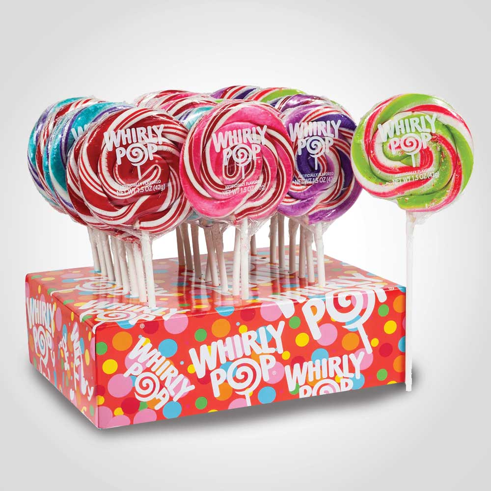 Candy | Whirly Pop 3" - 60 Pack