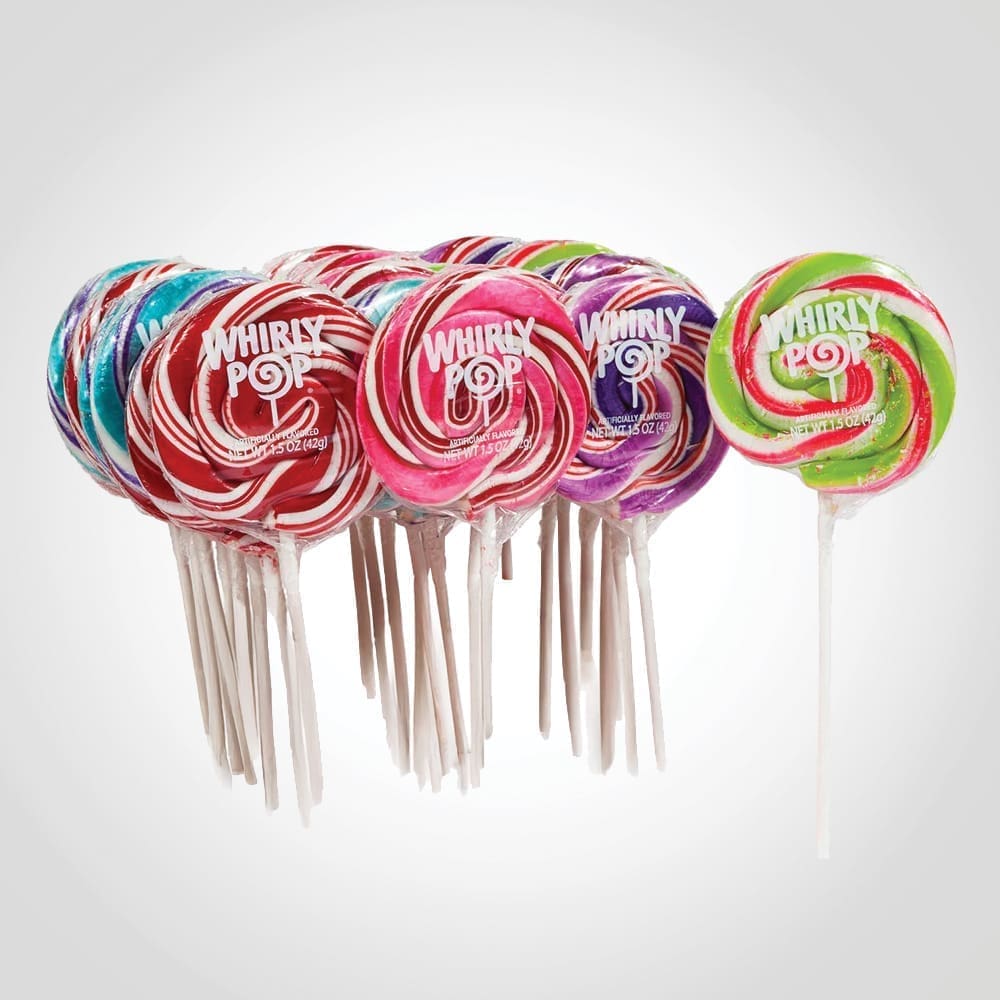 Whirly Pop 3" - 60 Pack | Candy