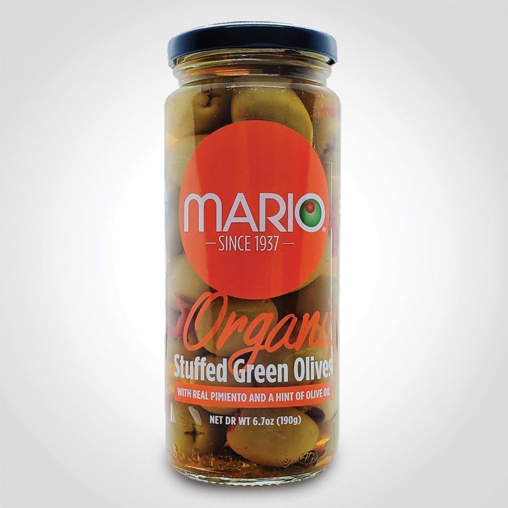 Mario Green Olives Stfd with Real Pimiento & Touch Of Olive Oil