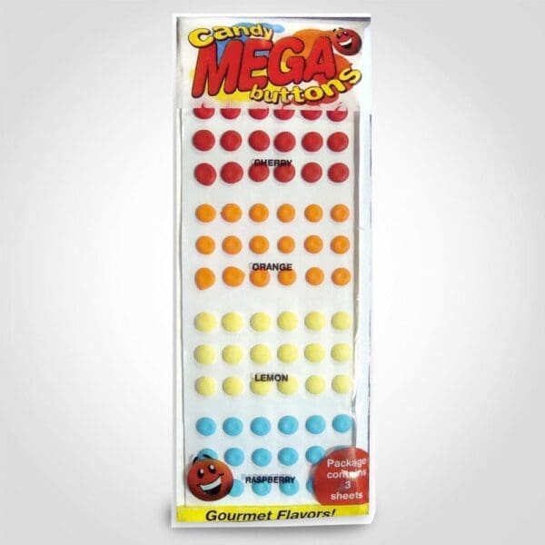 Mega Candy Buttons - 24PK