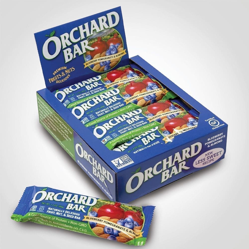 Orchard Bar Blueberry Pomegranate & Almond - 12 Pack