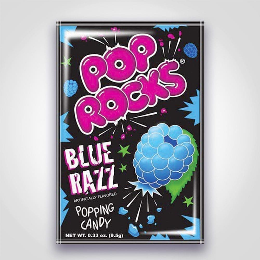 Pop Rocks Blue Razz - 24 Pack | Candy