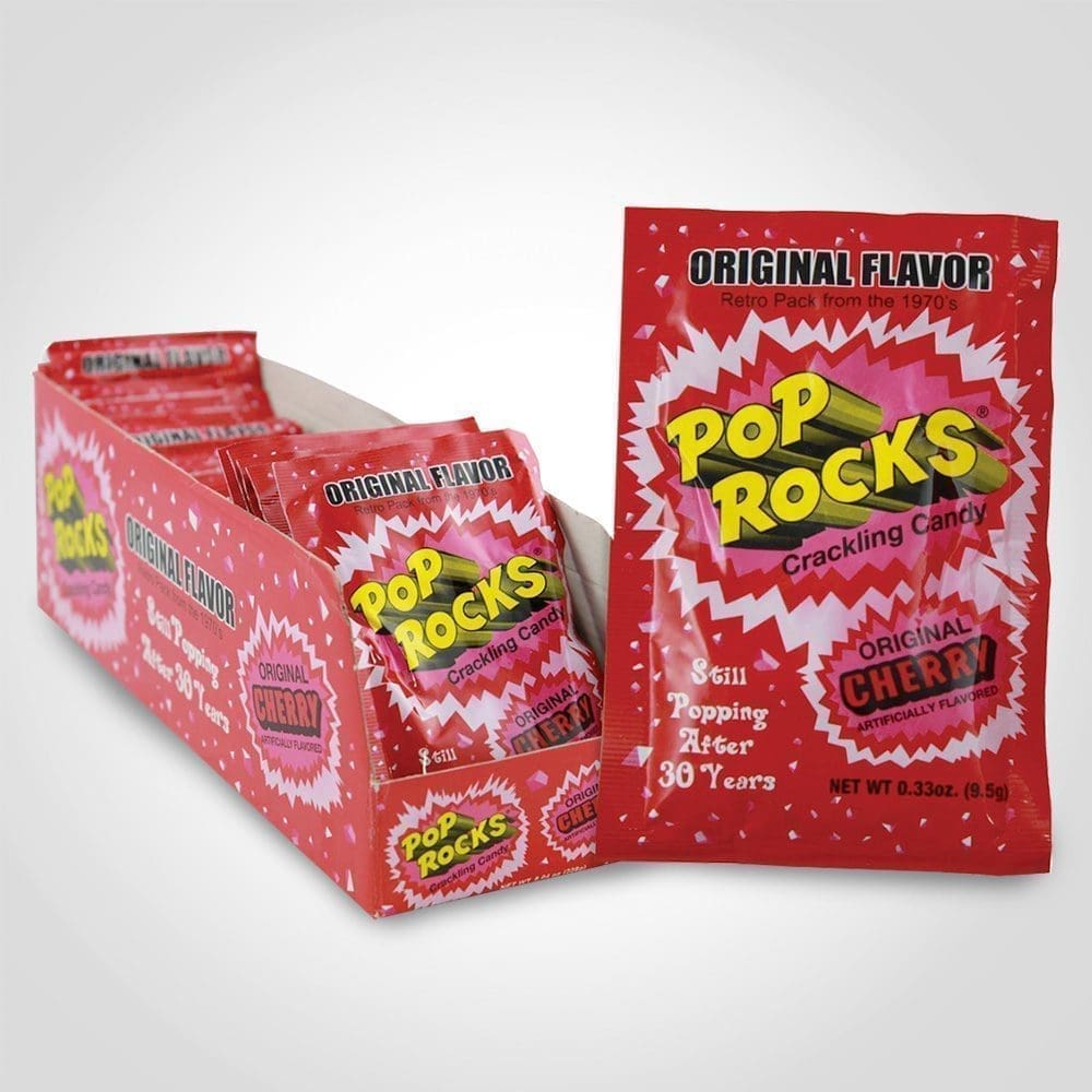 Pop Rocks Cherry - 24 Pack | Candy