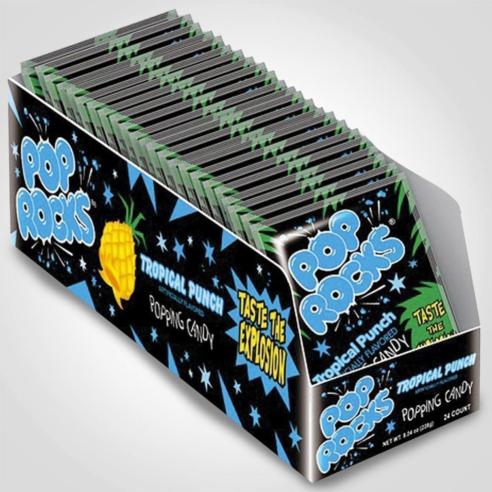 Pop Rocks Tropical Punch - 24 Pack | Candy